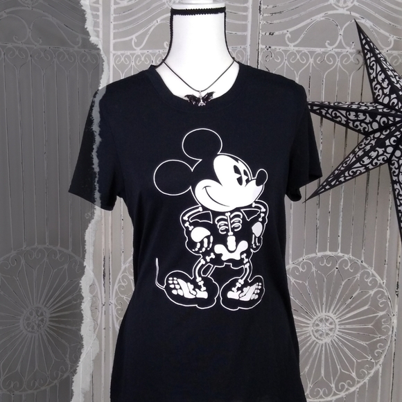 Disney | Tops | Disney Xray Skeleton Mickey Mouse | Poshmark